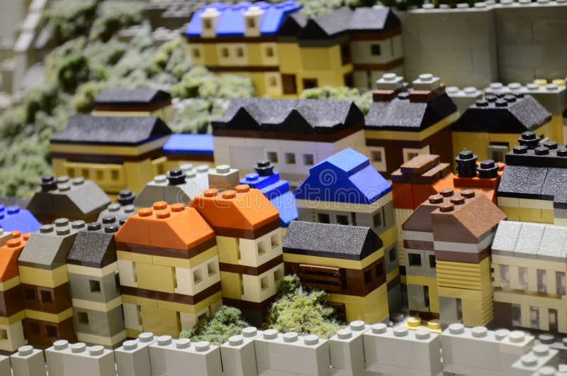 Made of Lego Blocks, the Fun of Idea 18 July 2013 Editorial Image ...