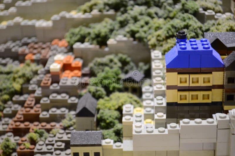 Made of Lego Blocks, the Fun of Idea 18 July 2013 Editorial Photography ...