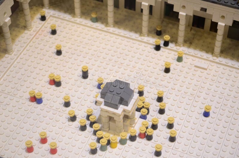 Made of Lego Blocks, the Fun of Idea 18 July 2013 Editorial Image ...