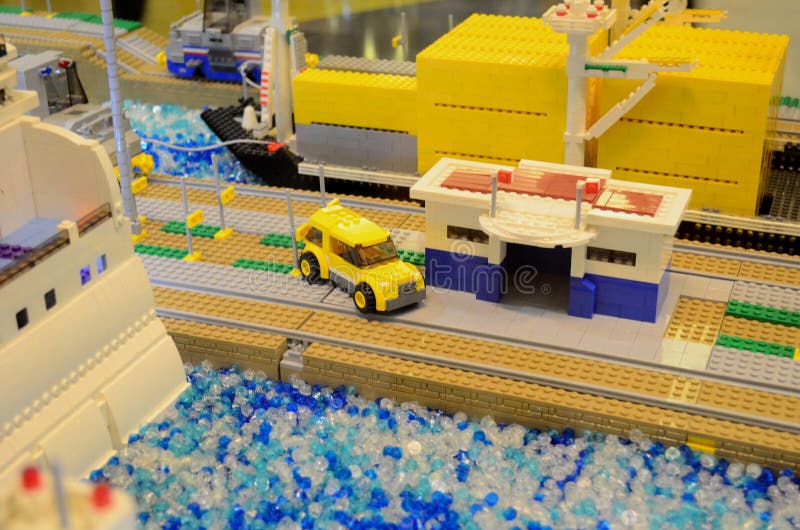 Made of Lego Blocks, the Fun of Idea 18 July 2013 Editorial Photography ...