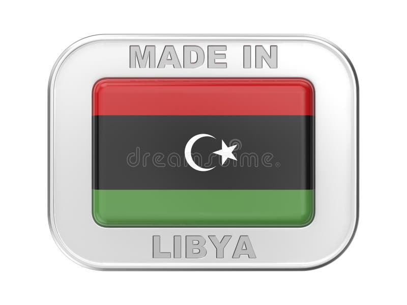 Made in Libya stock illustration. Illustration of symbol - 363251171