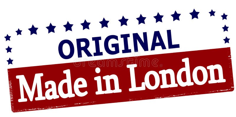 Made in London stock illustration. Illustration of original - 82272259