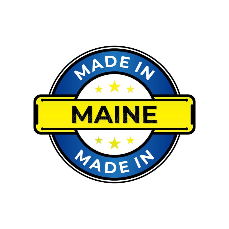 Maine Logo Stock Illustrations – 679 Maine Logo Stock Illustrations ...