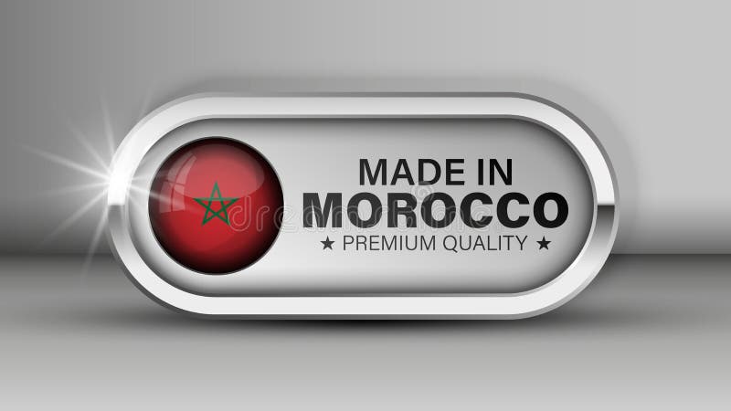 Made Morocco Label Stock Illustrations – 134 Made Morocco Label Stock ...