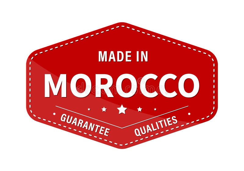 Made Morocco Logo Stock Illustrations – 62 Made Morocco Logo Stock ...