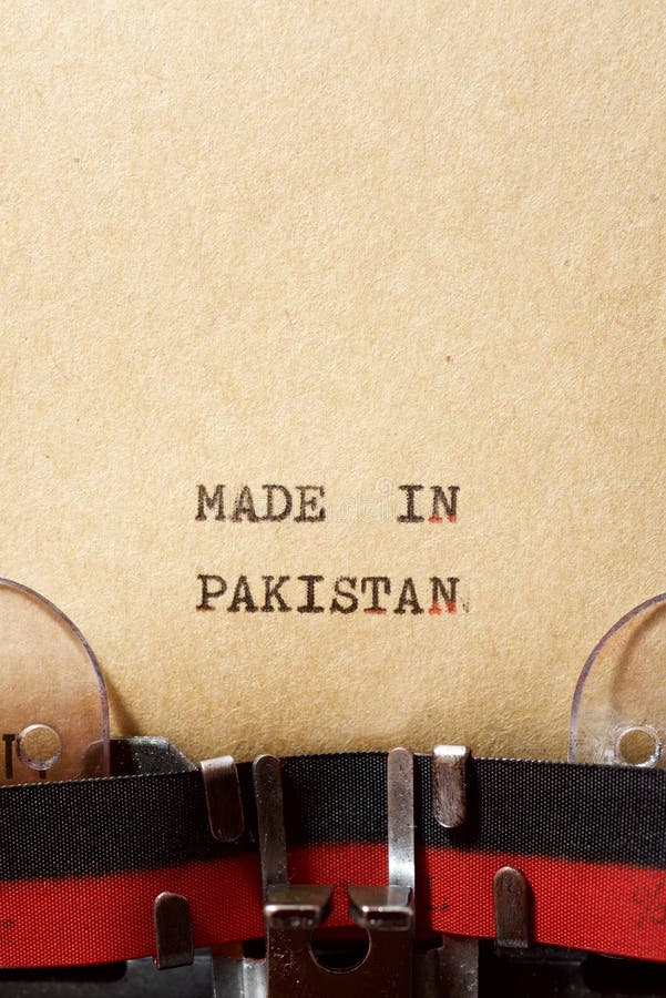 Made in Pakistan stock photo. Image of commerce, label - 204213868