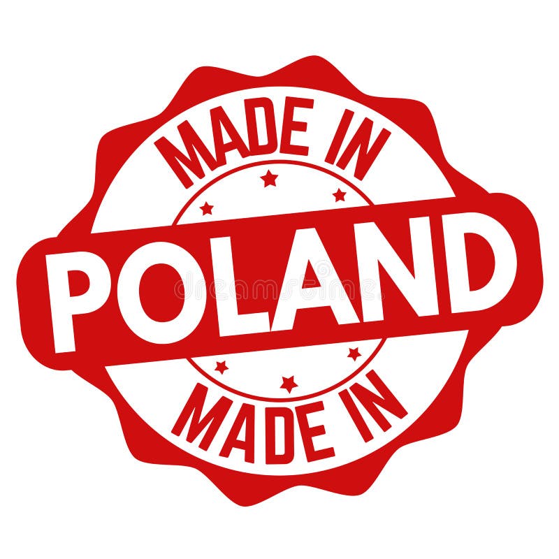 Made in Poland Label Set, Vector Illustration Stock Vector ...
