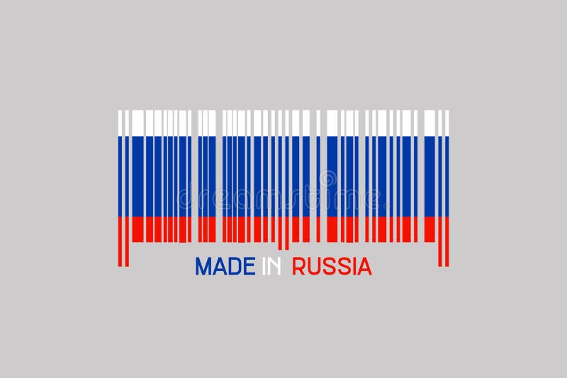 Barcode Flag stock vector. Illustration of consumer, commerce - 3957054