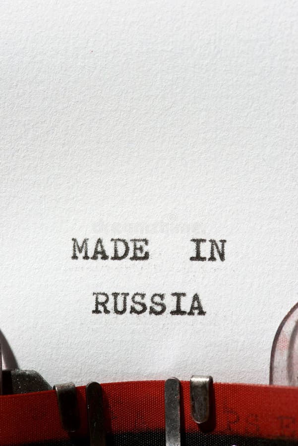Made in Russia stock photo. Image of russia, classic - 263441704