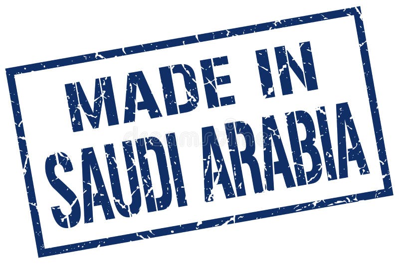 Made in Saudi Arabia Icon. Stamp Sticker. Vector Illustration Stock ...