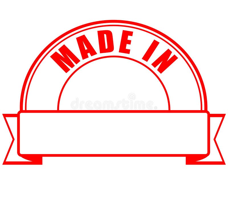 Made in stock illustration. Illustration of symbol, miscellaneous ...