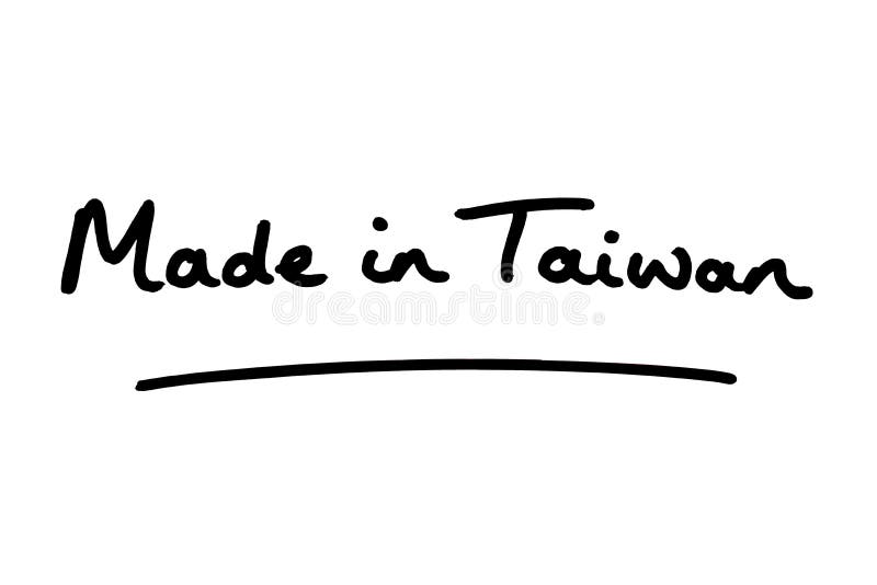 Made in Taiwan Icon. Stamp Sticker. Vector Illustration Stock Vector ...