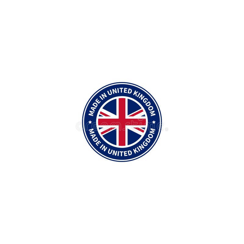 Made in United Kingdom Logo, Circular Label Vector Graphics Stock ...