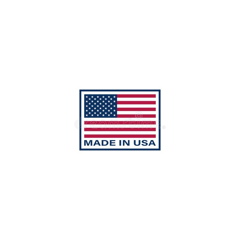 Made in USA Label Vector Graphics Stock Vector - Illustration of ...