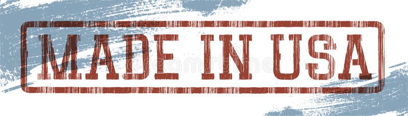 Made in usa rubber stamp stock vector. Illustration of harm - 28322901