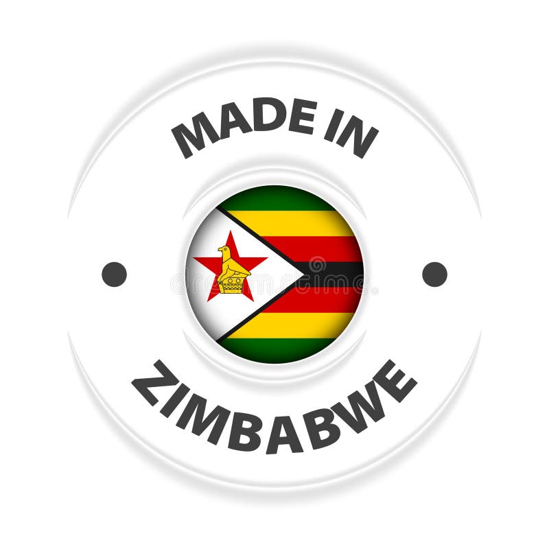 Made in Zimbabwe Graphic and Label Stock Vector - Illustration of ...