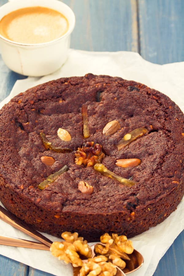 Madeira Cake on Blue Background Stock Photo - Image of madeira, bakery ...
