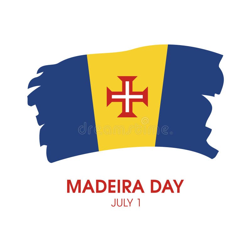 Madeira Day vector stock vector. Illustration of national - 250093572