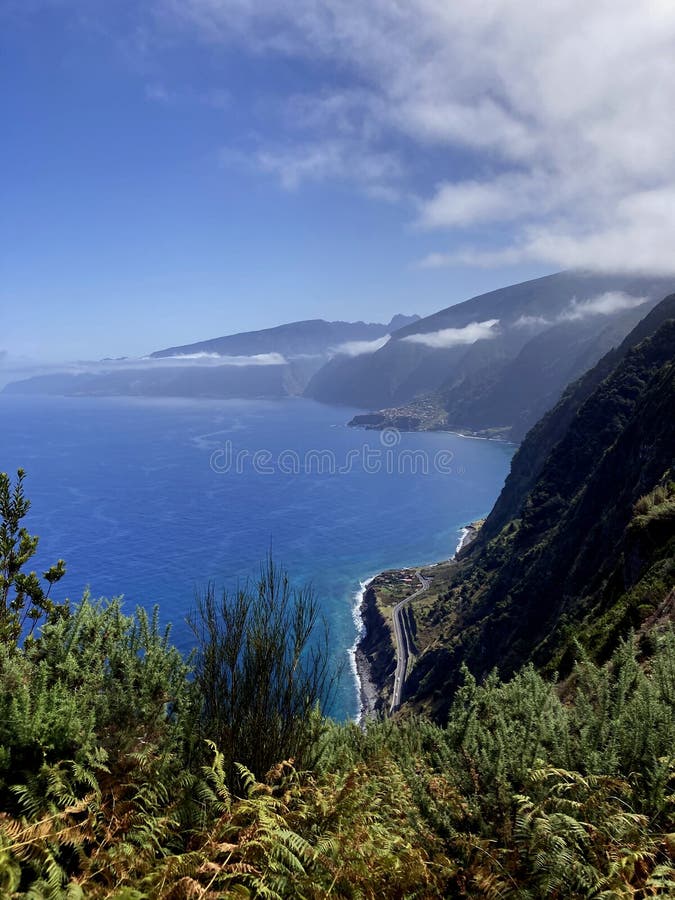 Madeira stock image. Image of landmark, rock, madeira - 340707547