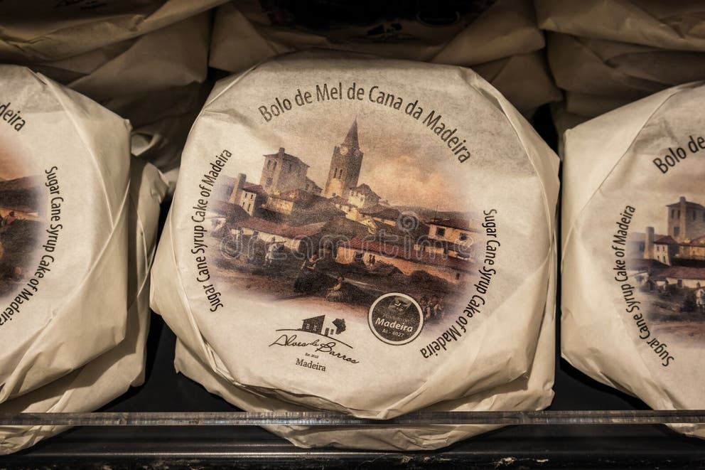 Madeira Honey Cake with Sugar Cane - Typical Cake from the Madeira ...