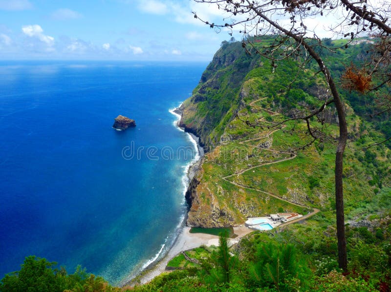 Madeira-Insel stockfoto. Bild von landschaft, strand - 14491394