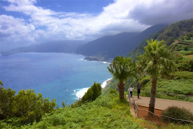 Madeira landscape editorial photo. Image of beach, horizon - 95474321