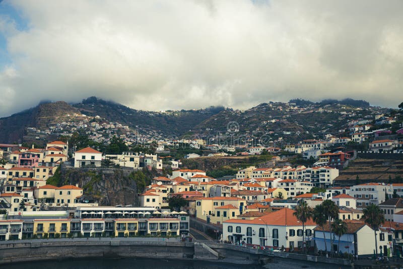Madeira Landscape stock photo. Image of painting, sunrise - 237646230