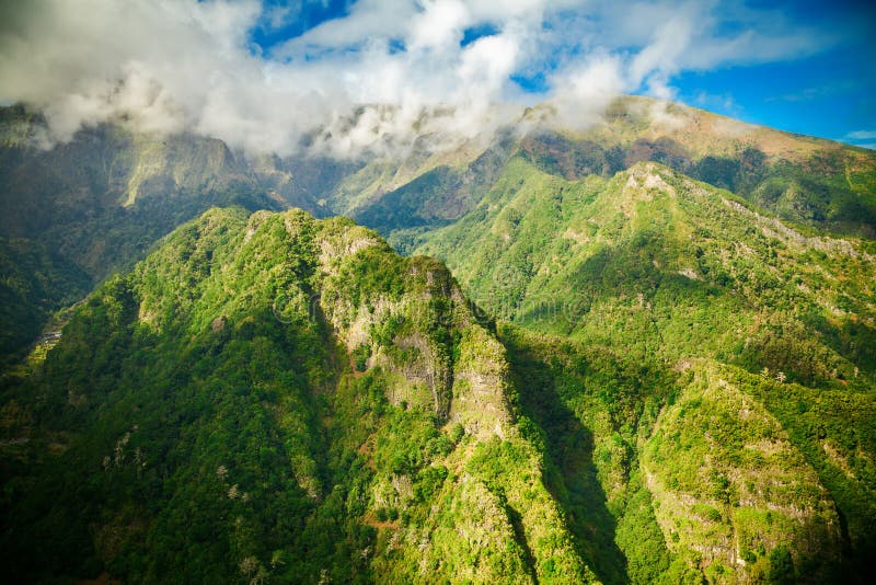 Levada Dos Balcoes in Ribeiro Frio, Hiking on Trekking Trail Vereda Dos ...
