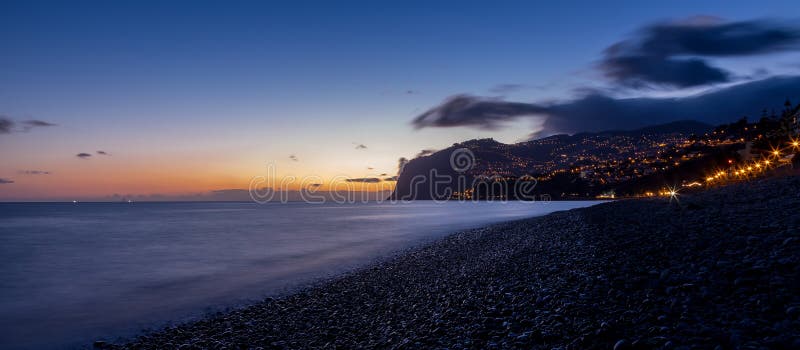 MadeiraÂ´s sunset stock photo. Image of funchal, madeira - 49093754