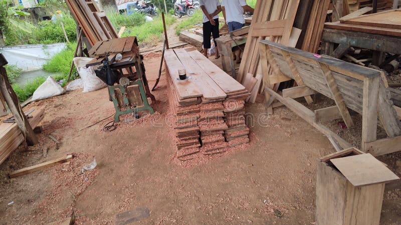 Madera Procesada Para Puertas Foto de archivo - Imagen de casero ...