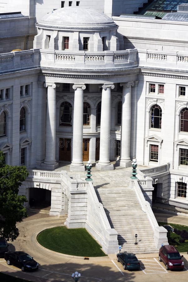 Madison, Wisconsin - Capitolio Del Estado Foto de archivo - Imagen de ...