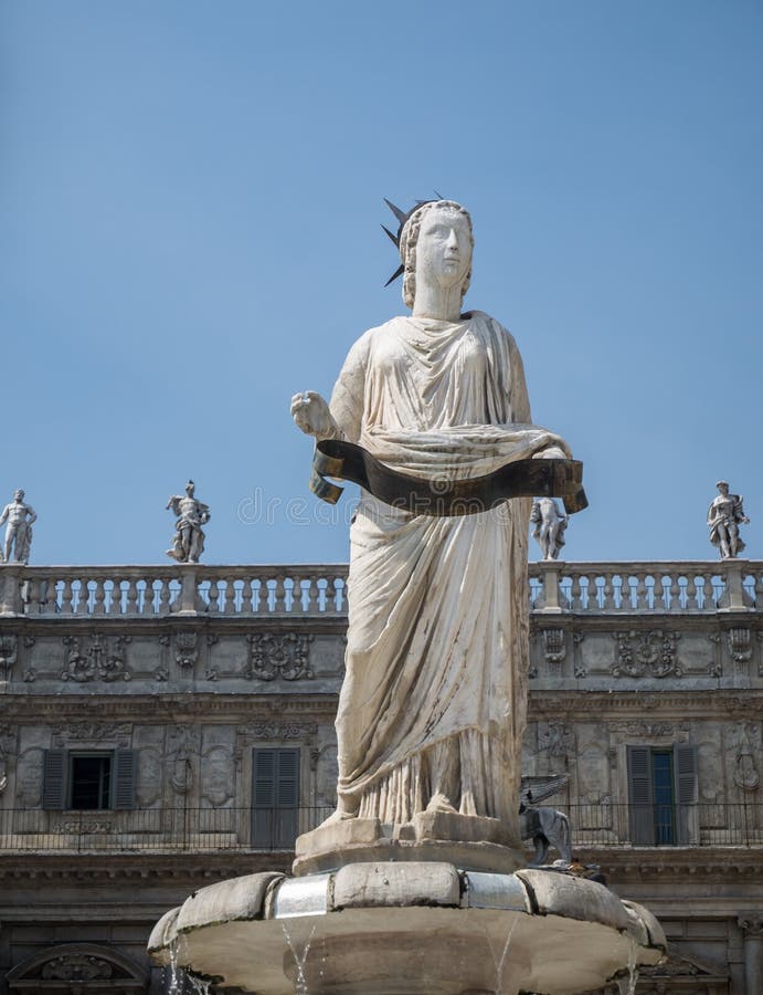 Madonna Statue stock image. Image of ornate, ancient - 26254263