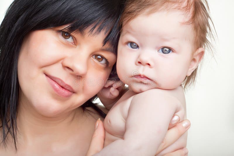 Madre con el bebé foto de archivo. Imagen de primer, amoroso - 23353356