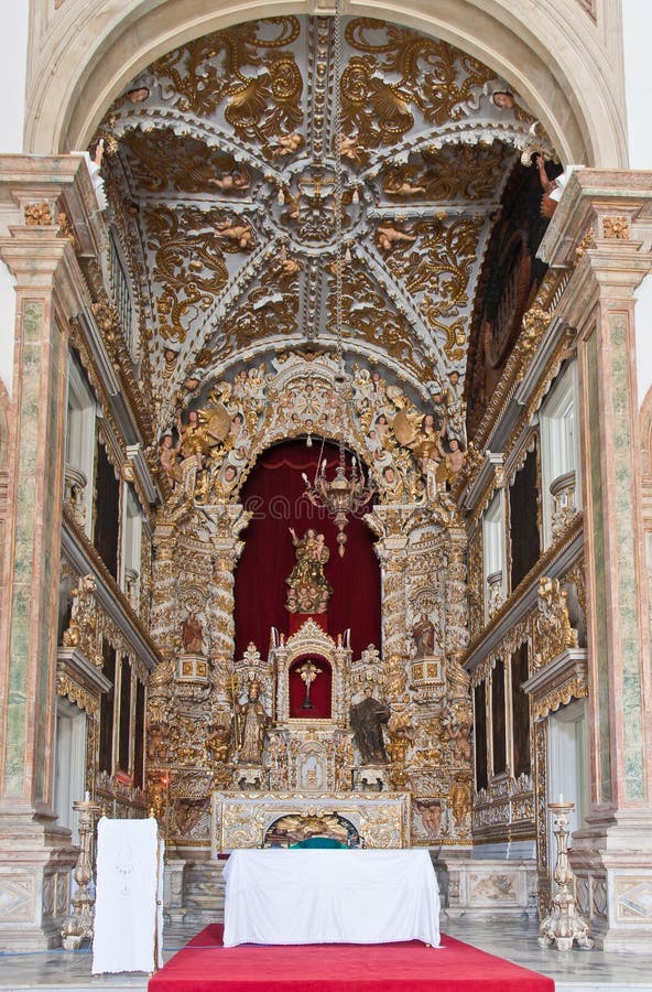 Madre De Deus Church in Recife Stock Photo - Image of scultpures ...