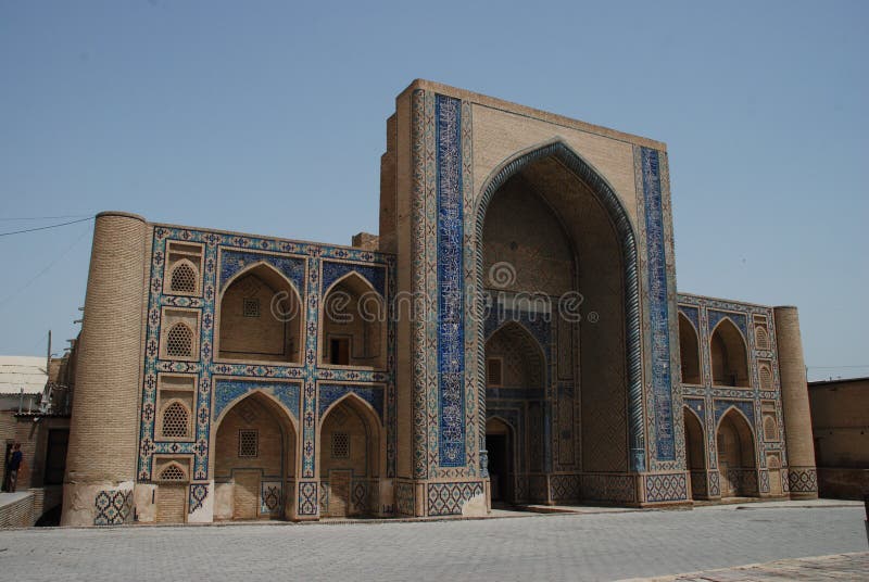 Madressa Uzbekistan stock image. Image of architecture - 6320623