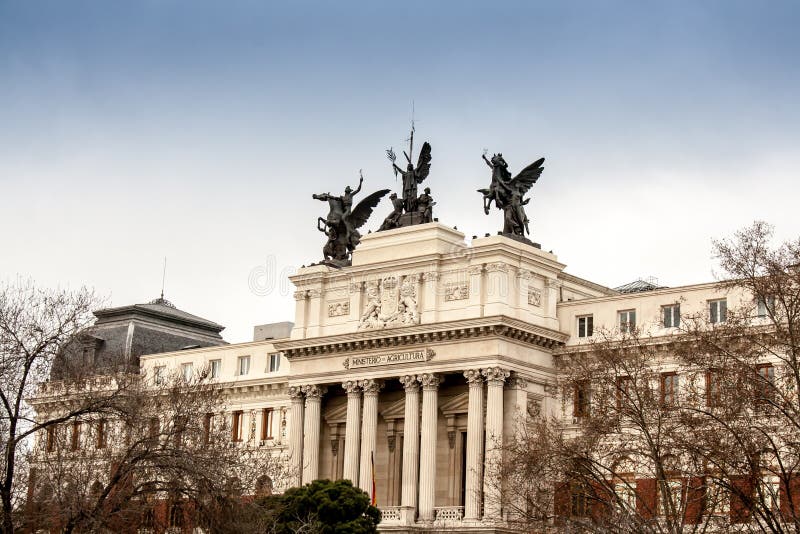 Madrid Building stock photo. Image of madrid, europe - 35209178