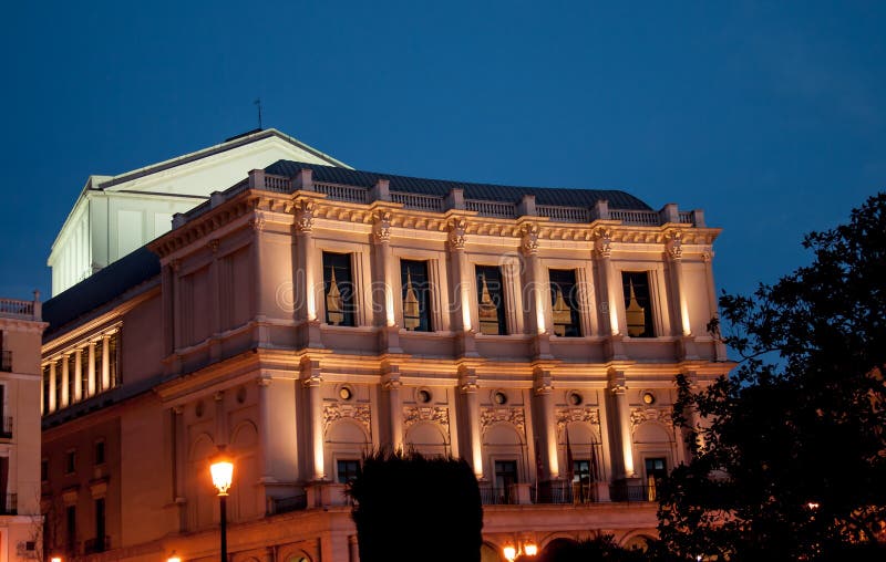 Madrid s Opera House stock photo. Image of house, europe - 35234526
