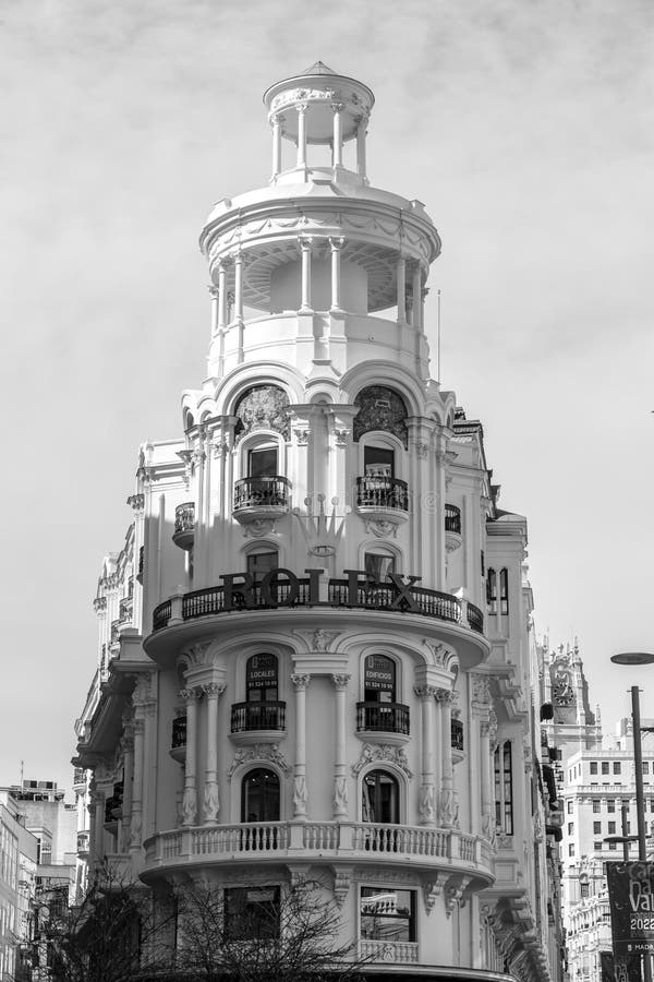 Art Deco Architecture in Central Madrid, Spain Editorial Stock Photo ... Art Deco Architecture in Central Madrid, Spain Editorial Stock Photo ...