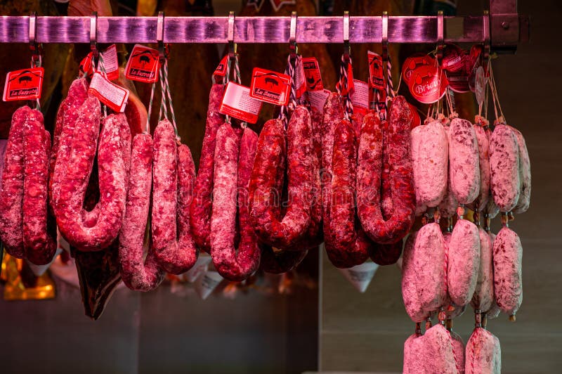 Jamon Museum and Shop in Madrid, Spain Editorial Photography - Image of ...