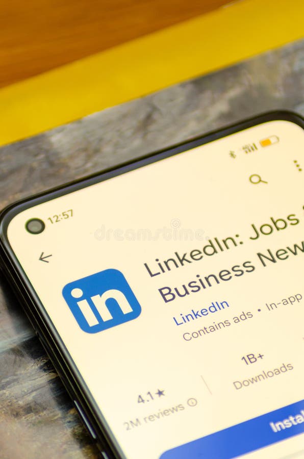 Focus on Smartphone, Freelancer with Tattoo Stock Photo - Image of influencer, freelancer: 299424188