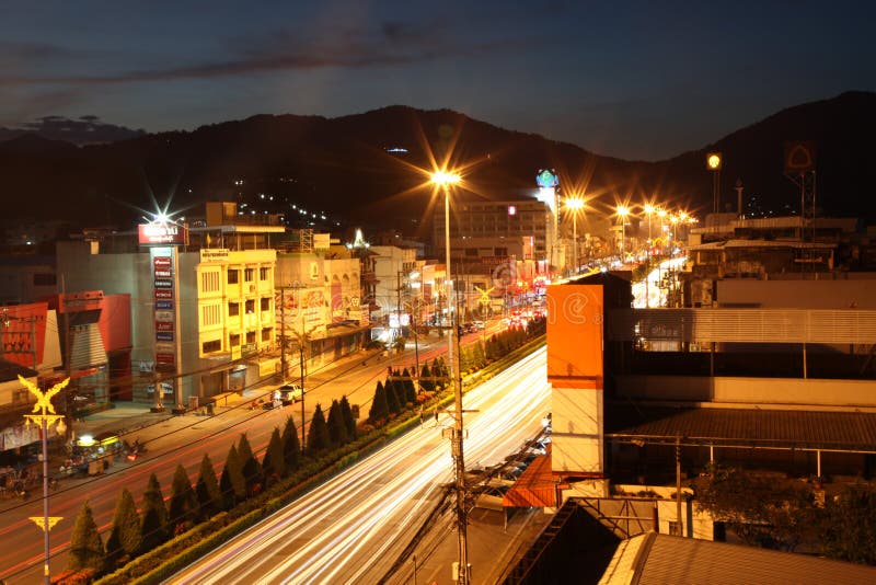 Mae Sai District stock image. Image of town, infrastructure - 203907457