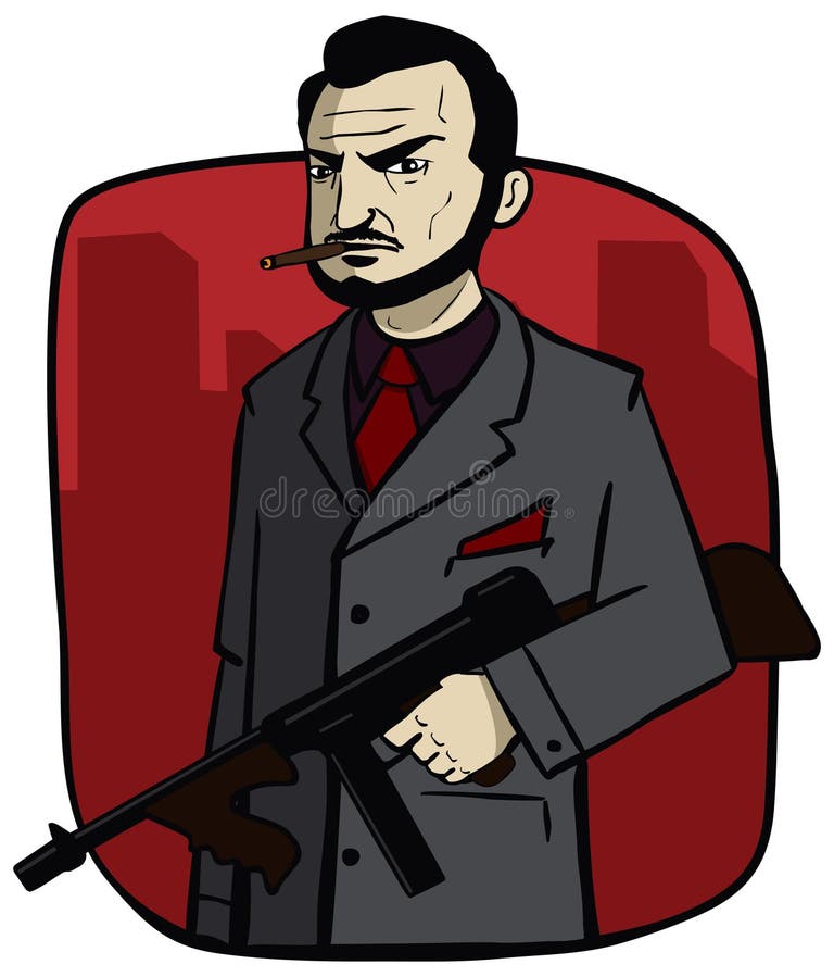 Drawing Gangster Mafia Stock Illustrations – 1,103 Drawing Gangster ...
