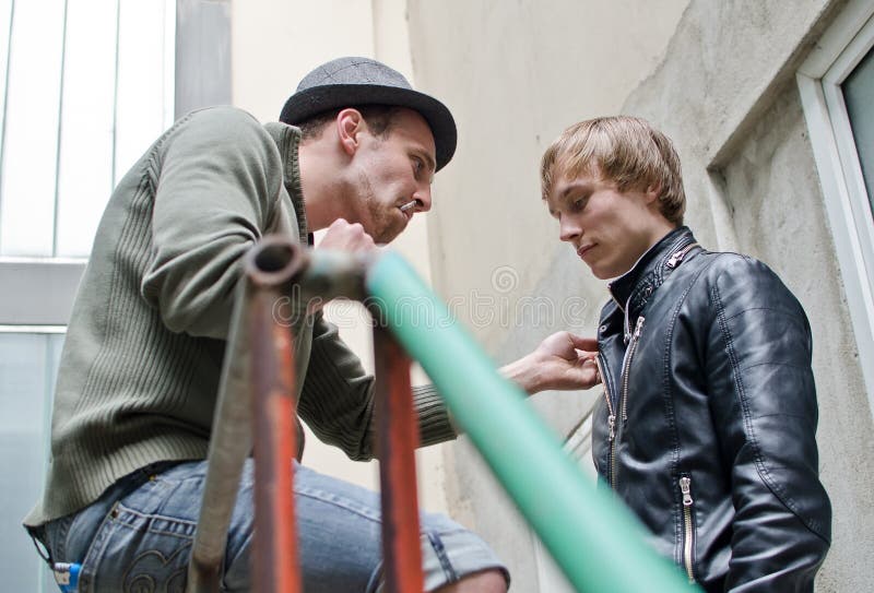 Mafia. stock image. Image of bandit, armed, jeans, meeting - 24702203