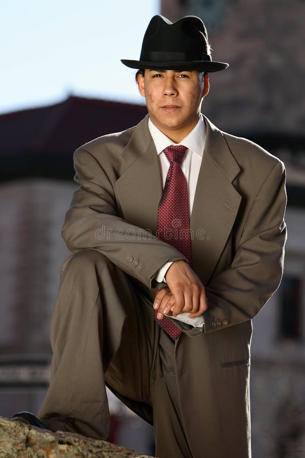 Mafia stock image. Image of outdoors, mafia, portrait - 3997791