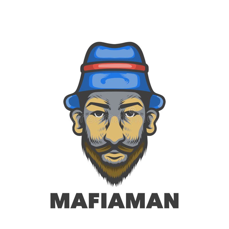 Mafia man stock vector. Illustration of advertising - 274533653