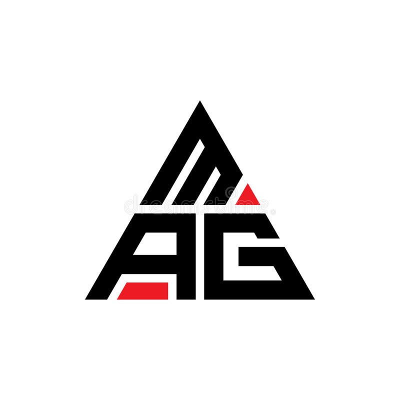 Mag Triangle Letter Logo Stock Illustrations – 5 Mag Triangle Letter ...