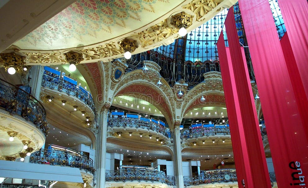 Magasin au Bon Marche stock photo. Image of store, porter - 108