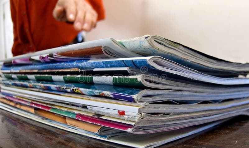 Magazine stock image. Image of news, page, newspaper, information - 1363479