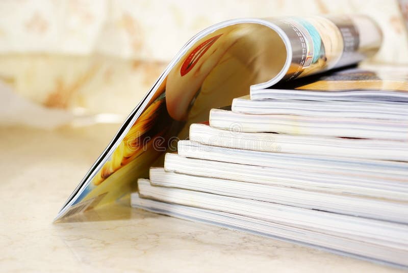 Magazine stock image. Image of learning, pile, journal - 15045987