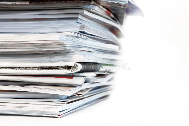 Magazine Stack stock image. Image of horde, author, colorful - 12330271